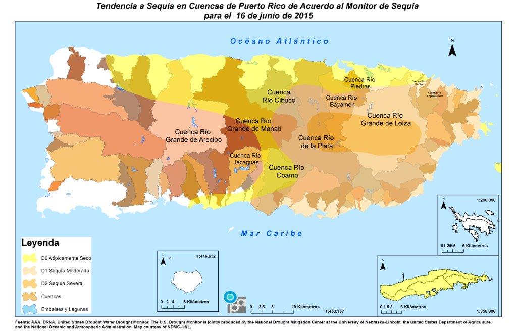 Se amplía la sequía severa en Puerto Rico – Atabey